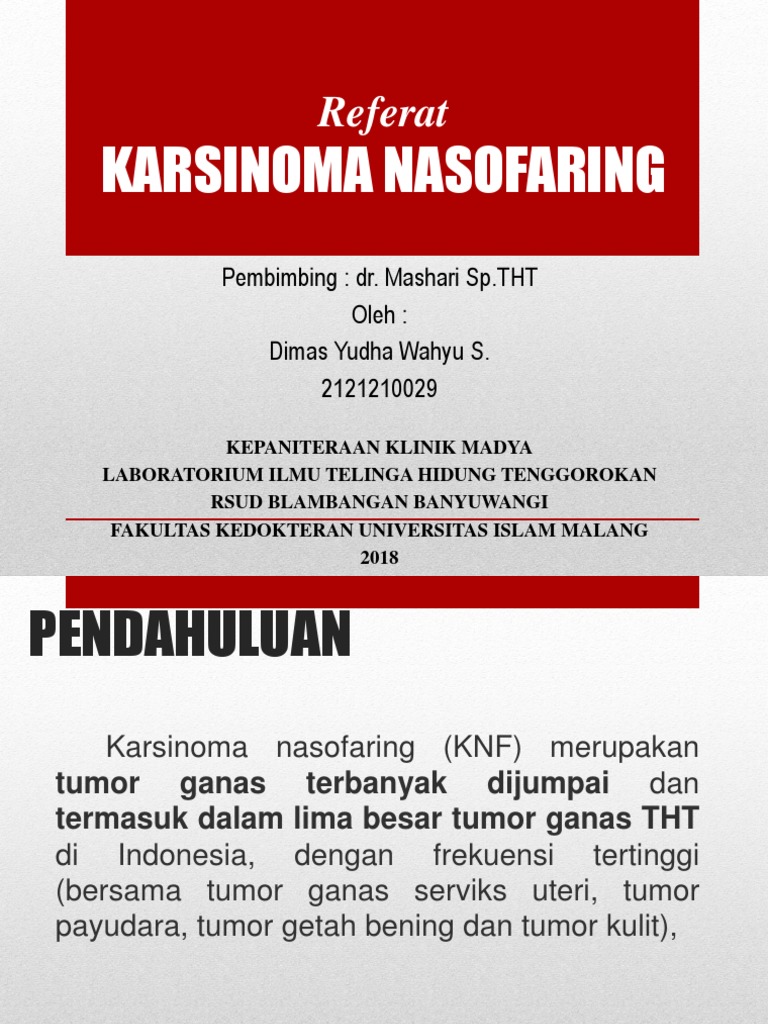Karsinoma Nasofaring | PDF