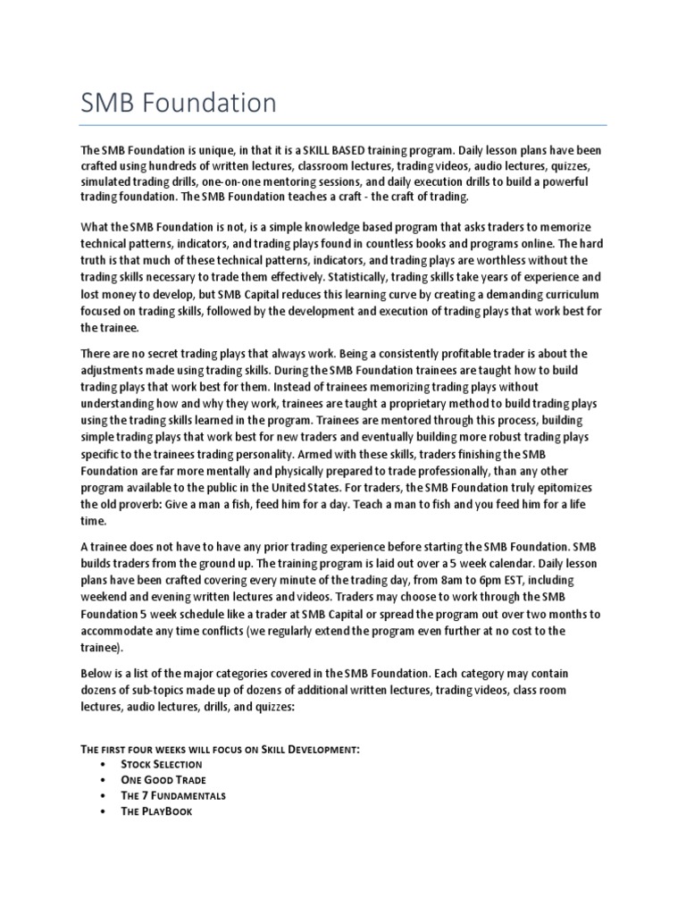 Building Trading Skills and Developing Customized Trading Strategies ...