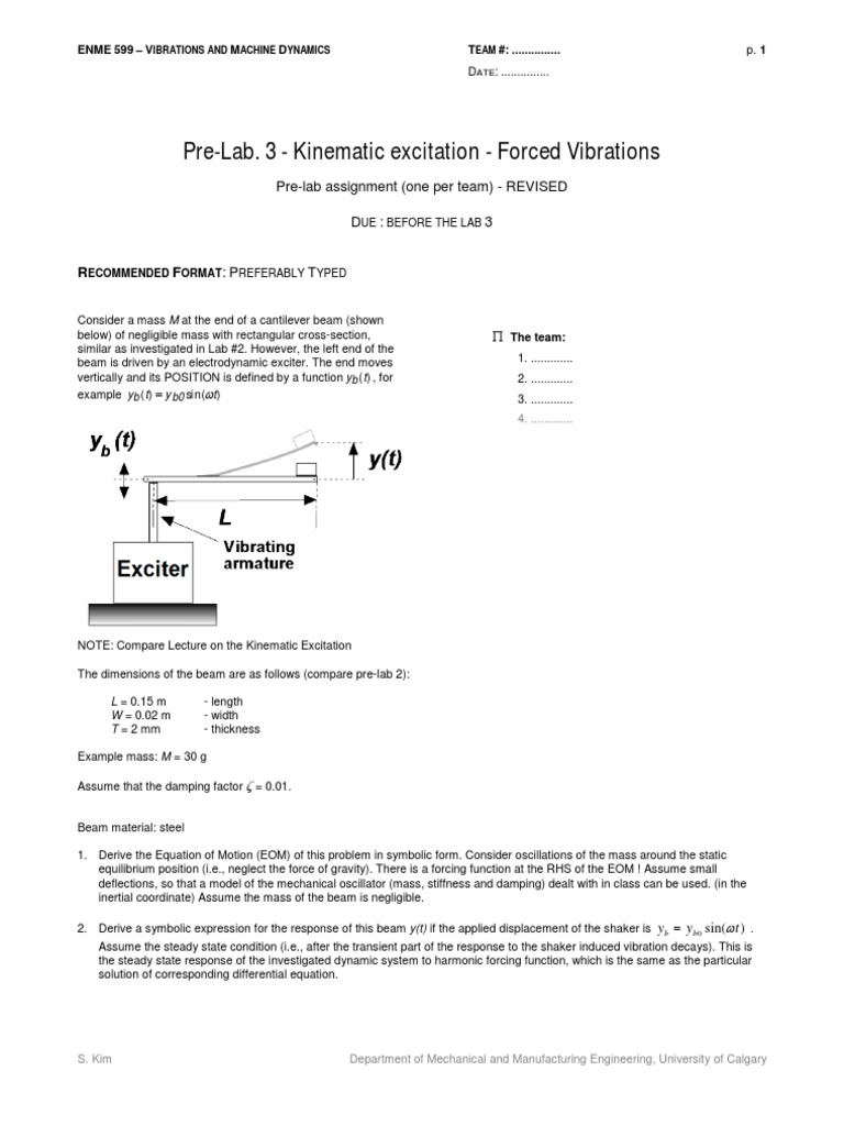 2016f Pre Lab 3 Download Free Pdf Mechanics Physics