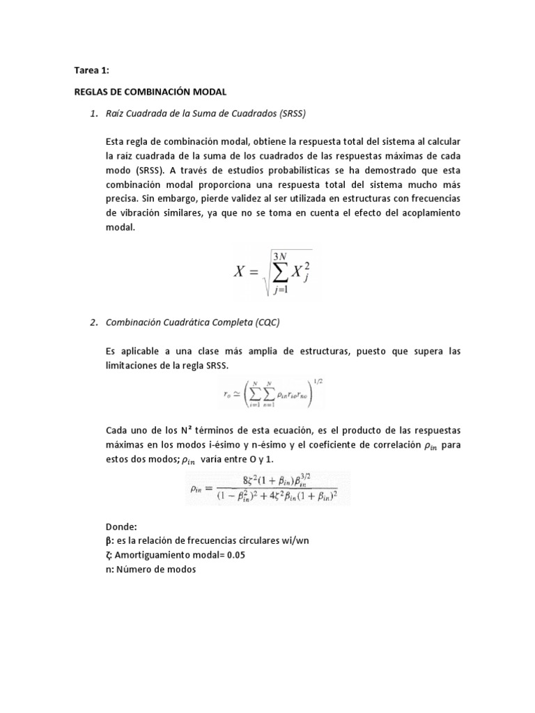 Reglas de Combinación Modal | PDF | Enseñanza de matemática ...