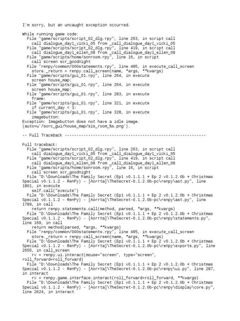 Traceback | PDF | Computing | Software