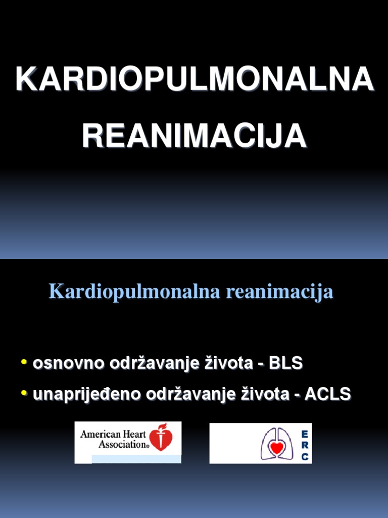 Kardiopulmonalna Reanimacija 2010 | PDF