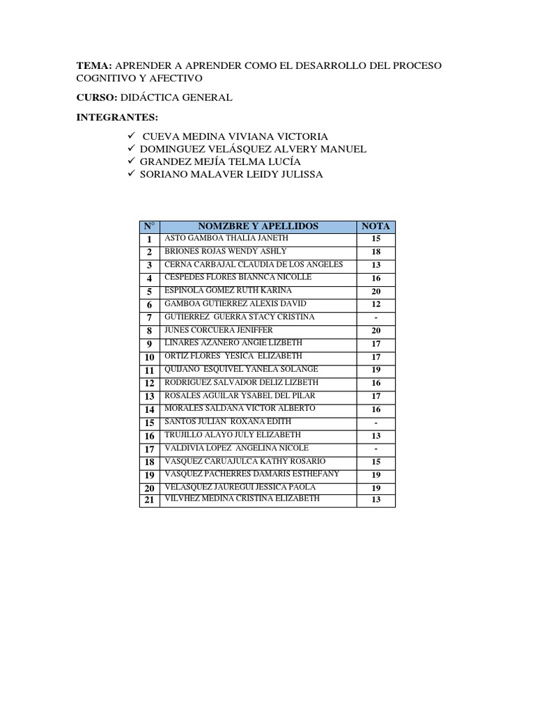 Notas de Examen | PDF