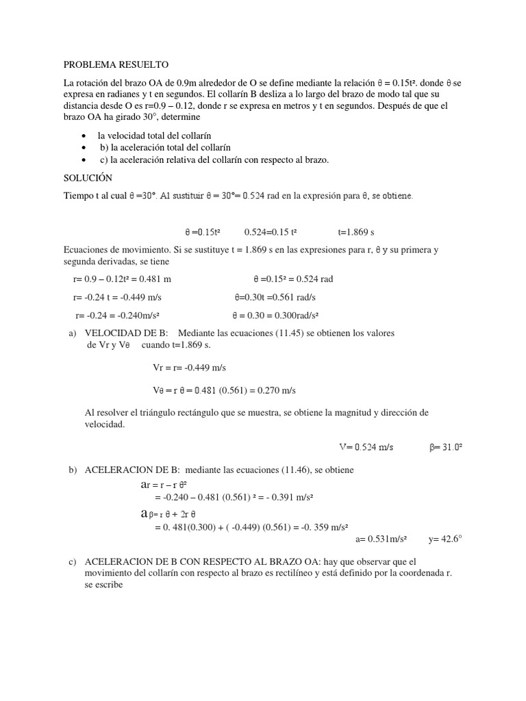 Problema Resuelto | PDF