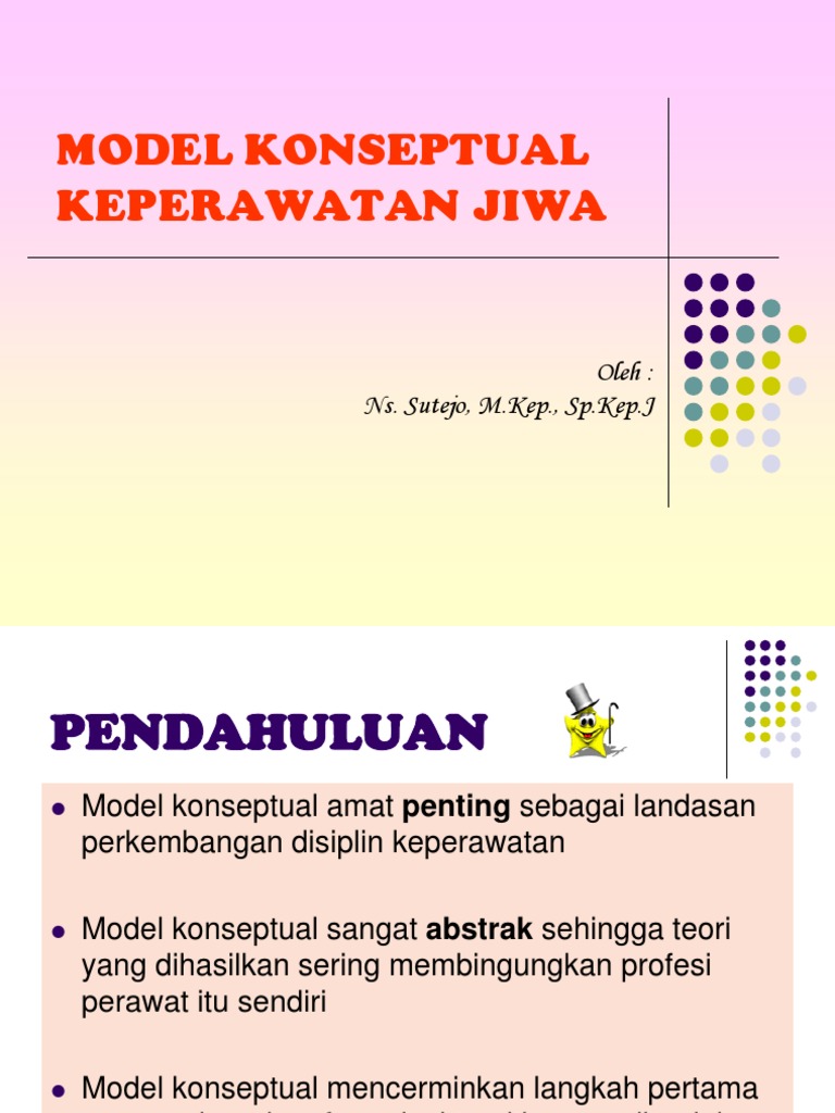 Model Konseptual Kep Jiwa | PDF