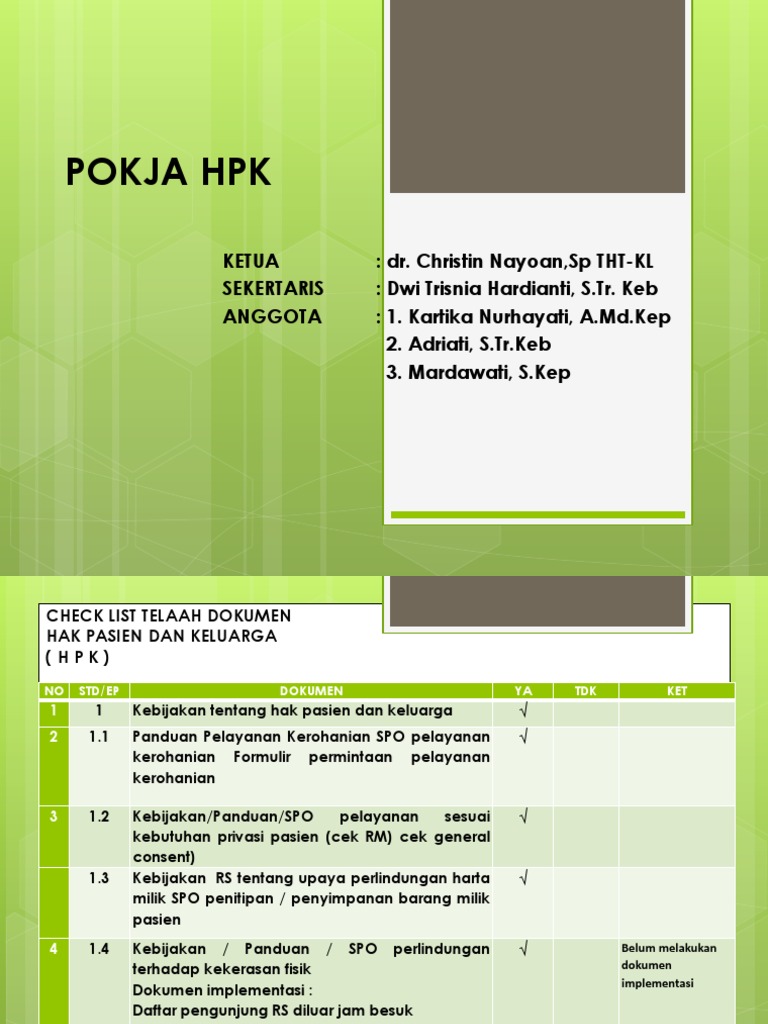 POKJA HPK Power Poit | PDF