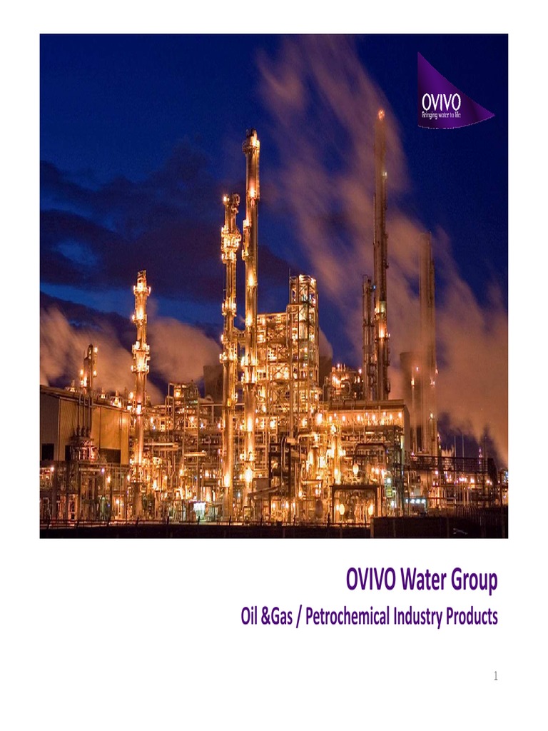 Water Solutions for Oil & Gas | PDF | Membrane | Chemistry