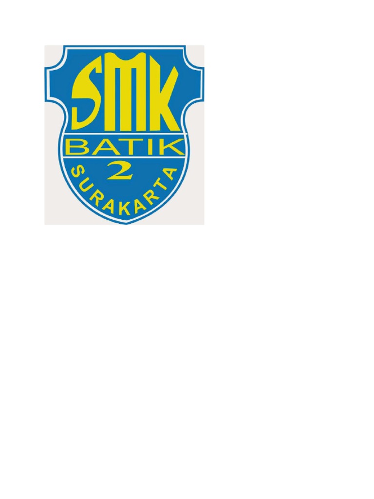 Logo SMK Batik 2 Ska | PDF