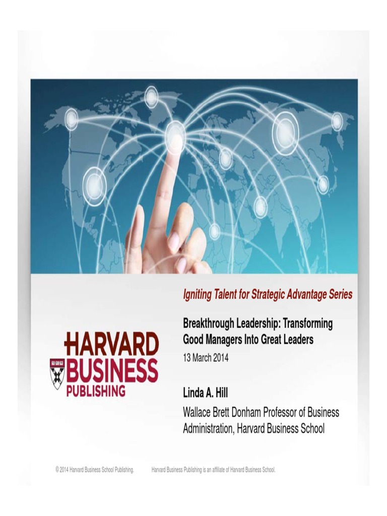 Breakthrough Leadership Transforming | PDF | Top Down And Bottom Up ...