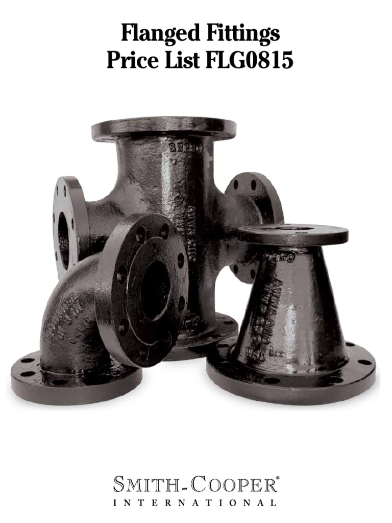 SCI Flanged Fittings - FLG0815 | PDF | Industrial Processes | Metalworking