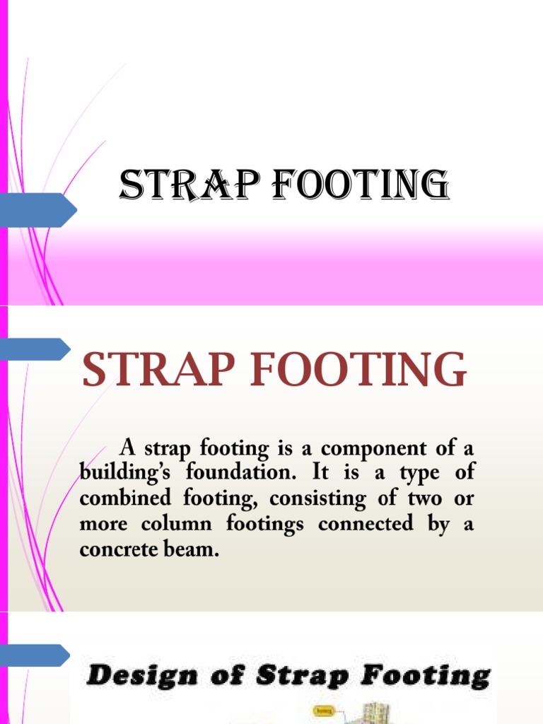 Strap Footing | PDF | Column | Beam (Structure)