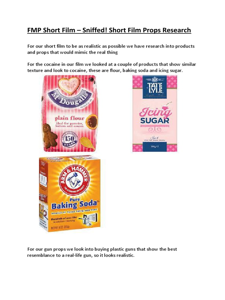 FMP Short Film Props | PDF