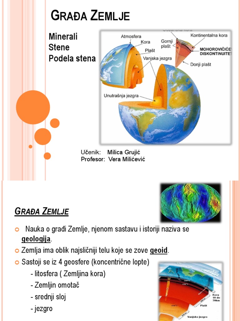 Zemlja Stene Minerali | PDF