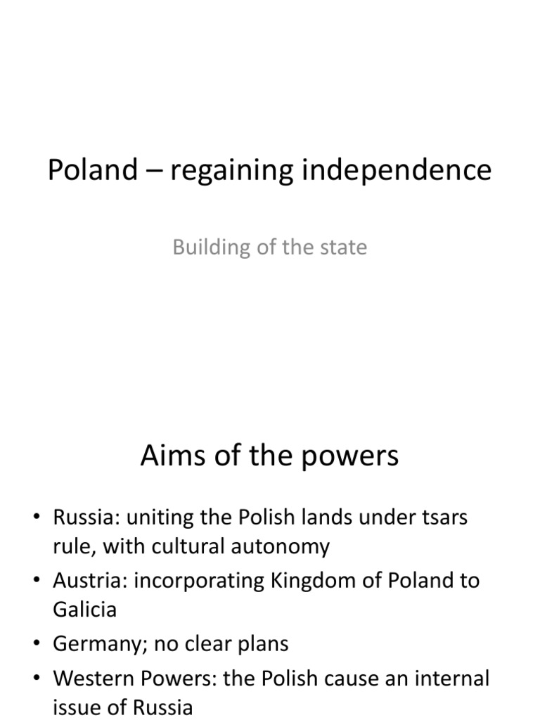 Poland - Regaining Independence | PDF | Poland | Europe Travel