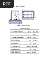 Perhitungan Base Plate Dan Angkur | PDF