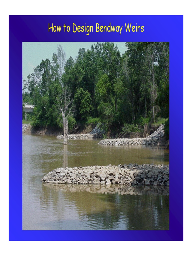 Bendway Weir Design CIVE 510 | PDF | Regression Analysis | Linear Regression