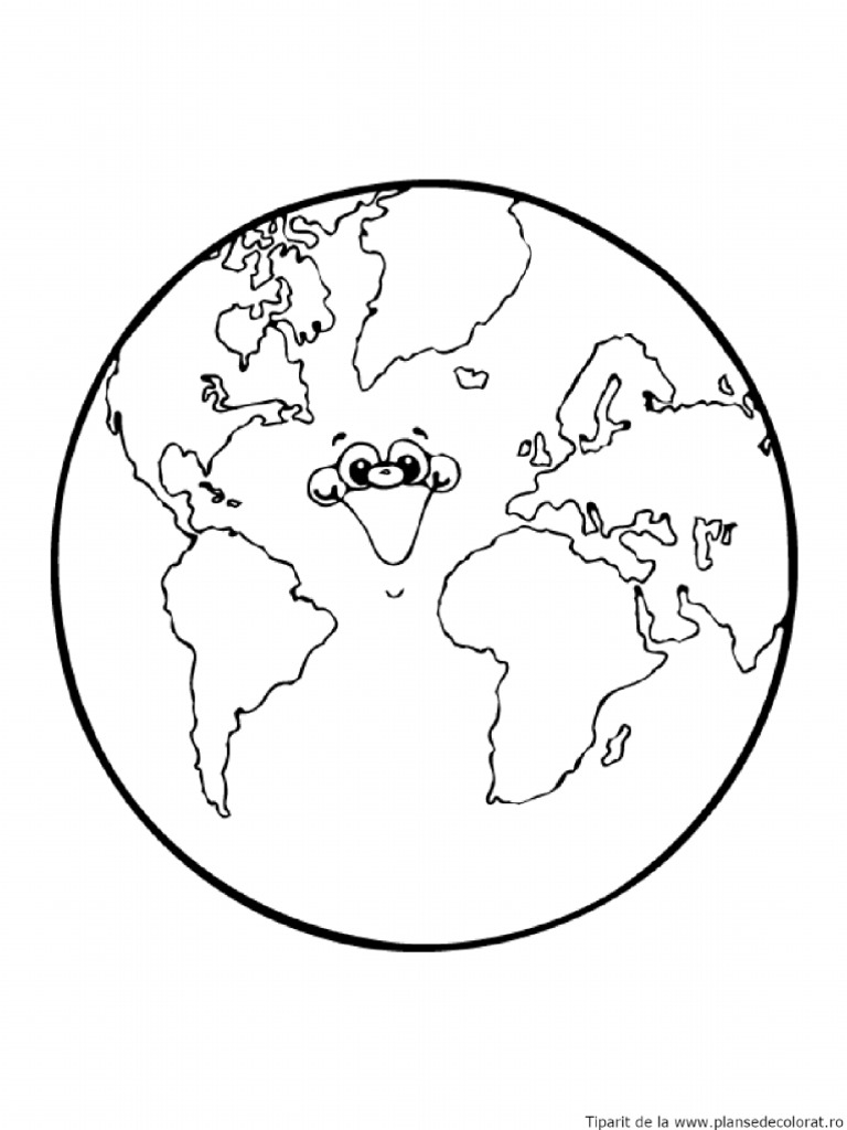 Geografie Si Harti 1 - Planse de Colorat | PDF