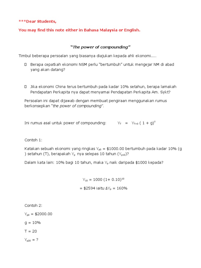 The Power of Compounding | PDF | Korea Selatan | Politik Dunia