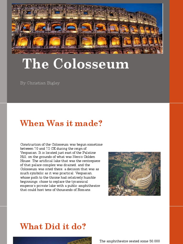 The Colosseum | PDF