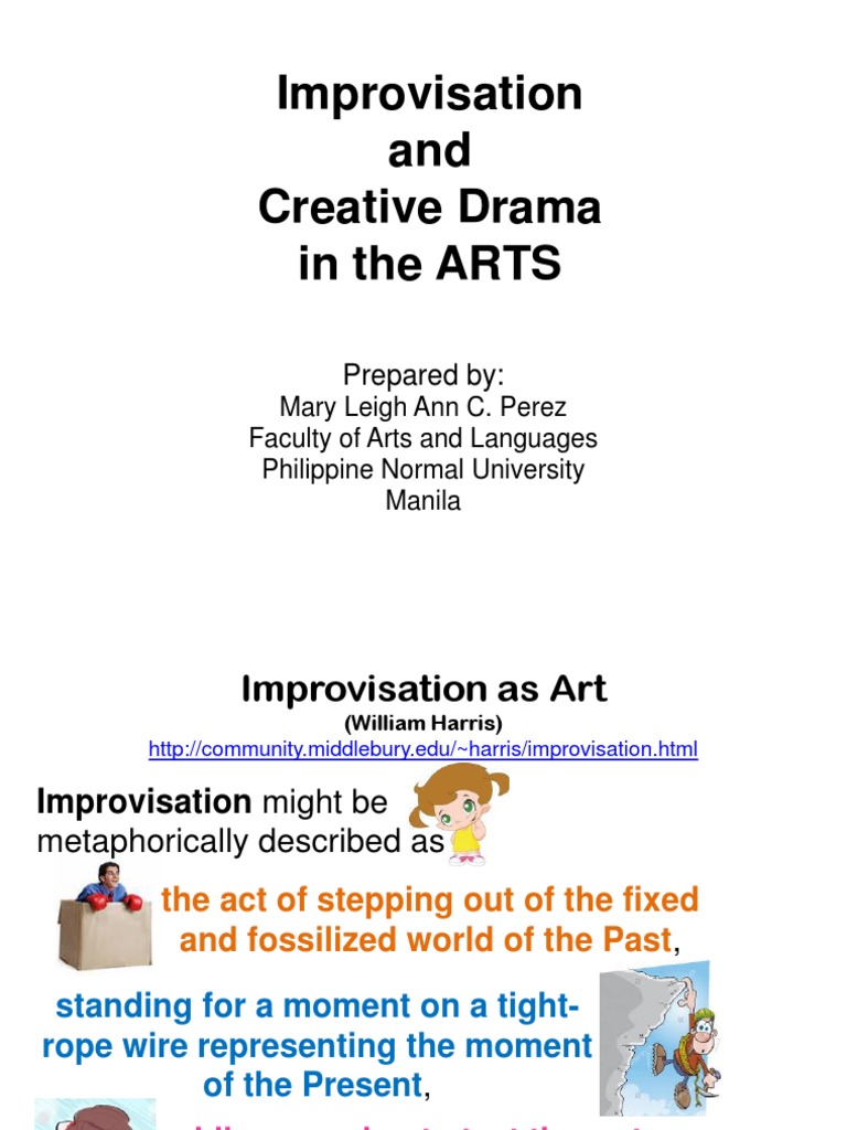 8improvisation and Creative Drama | PDF | Improvisation | Creativity