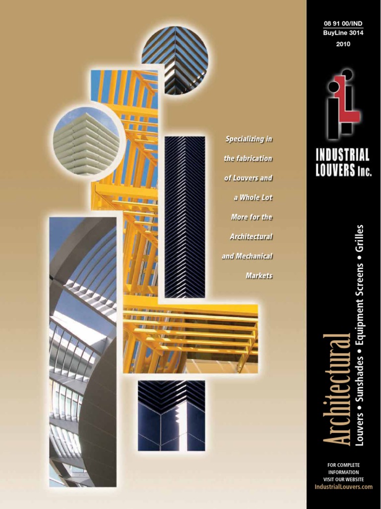 Architectural Louvers 10 - 2 | PDF | Welding | Construction