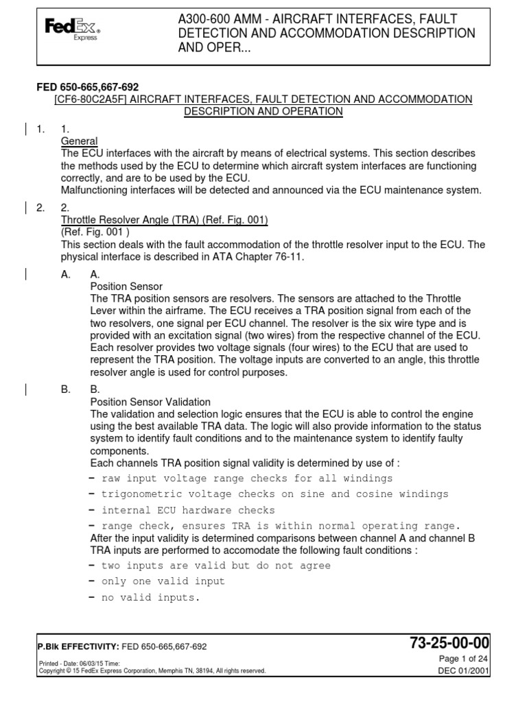 Aircraft Interfaces Fault Detection And Accommodation Pdf Analog