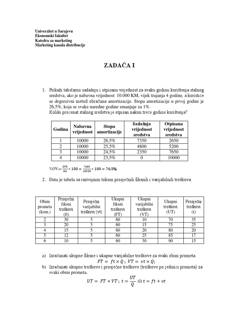 MKD Zadaca 1 | PDF