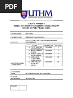 Example PCI Calculation | PDF | Infrastructure | Civil Engineering