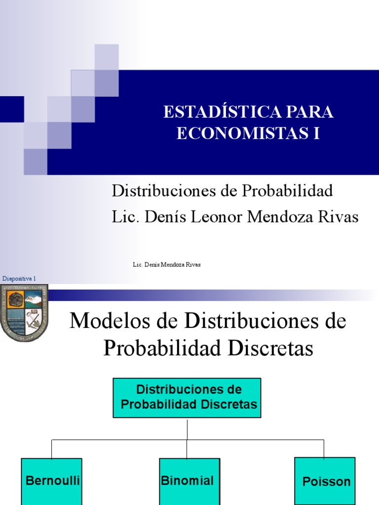 Distribuciones de Probabilidad | PDF | Distribución de probabilidad ...