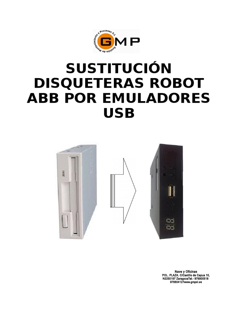 Informe Usb Abb | PDF | Disco flexible | Memoria USB