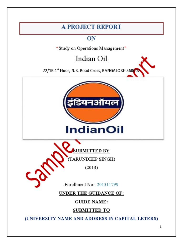 Om Sample Project 2 | PDF | Operations Management | Mass Production