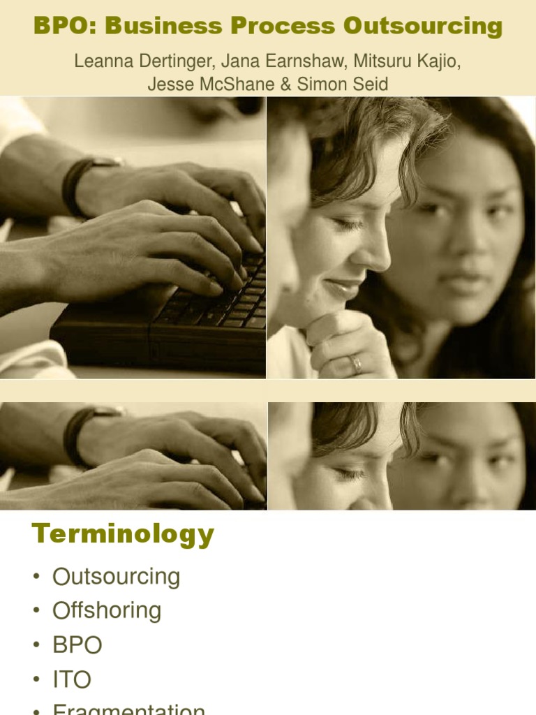 BPO - Business Process Outsourcing | PDF | Outsourcing | Supply Chain ...