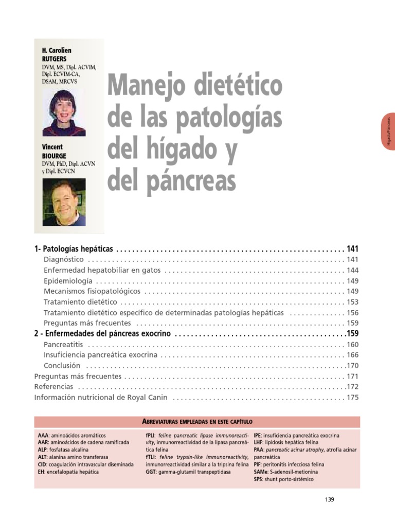 Cap 4 Manejo Dietetico PDF | PDF | Hígado | Cirrosis