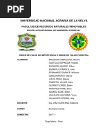 Índice de Simpson: Fórmula y Ejemplos | PDF | Biodiversidad | Habitat