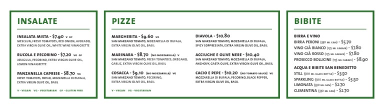 Simo Menu | PDF | Italian Cuisine | Cheese