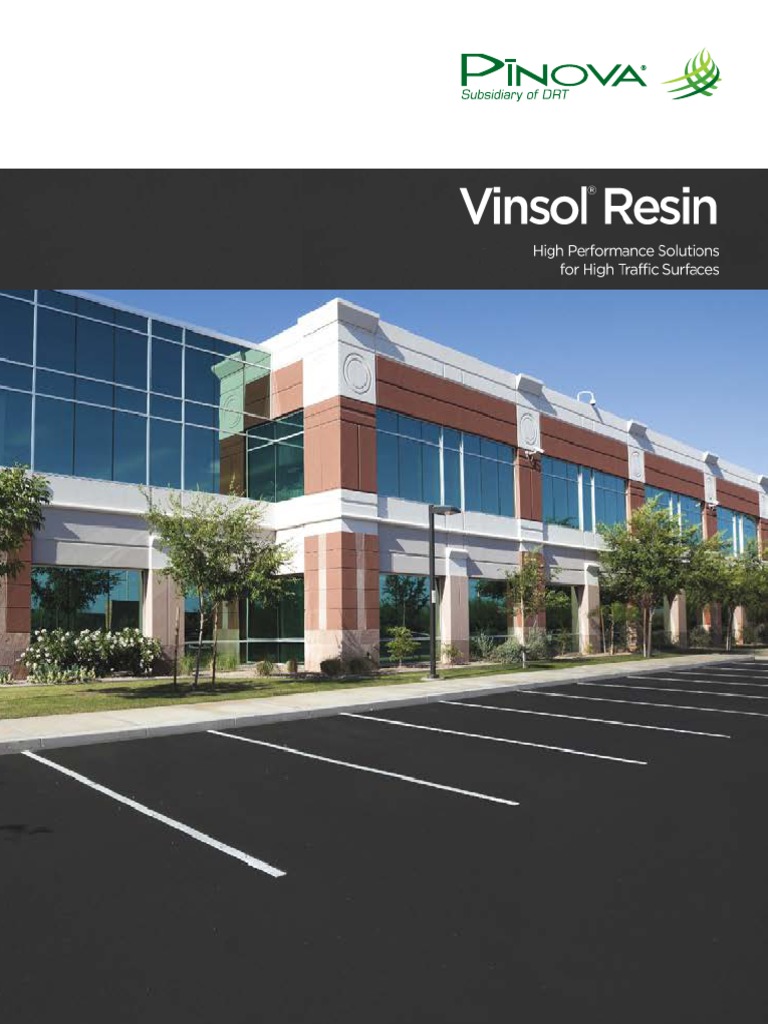 Pinova Vinsol Brochure | PDF | Asphalt | Emulsion