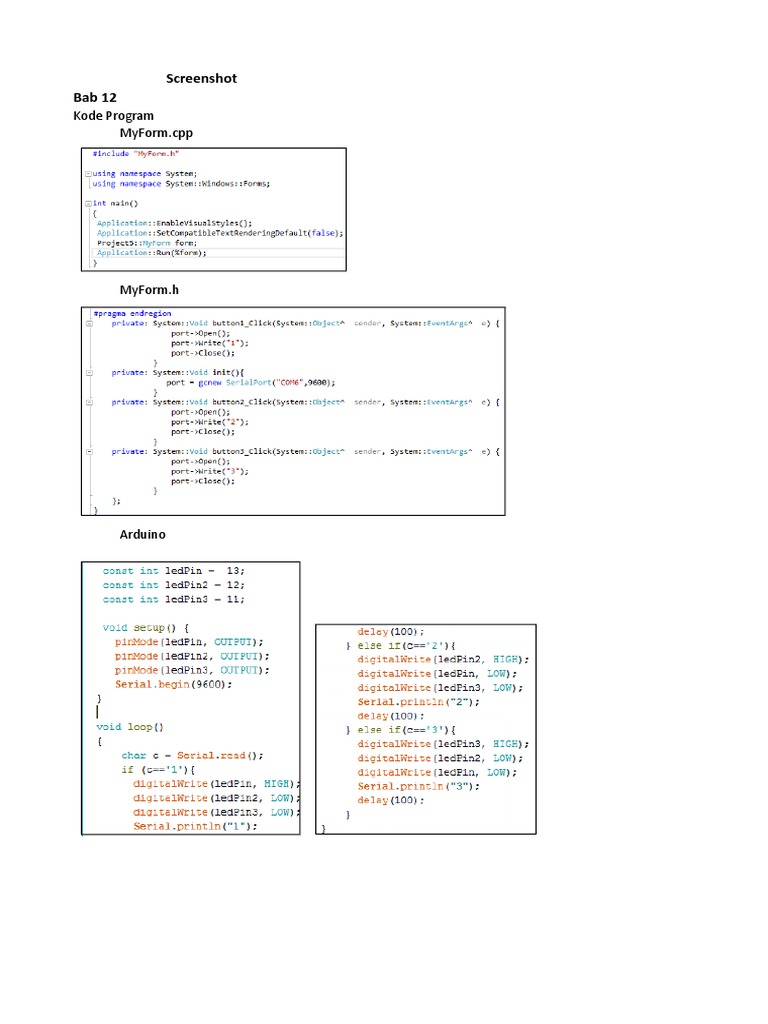 Arduino & Visual Studio Code Chapters 12-13 | PDF