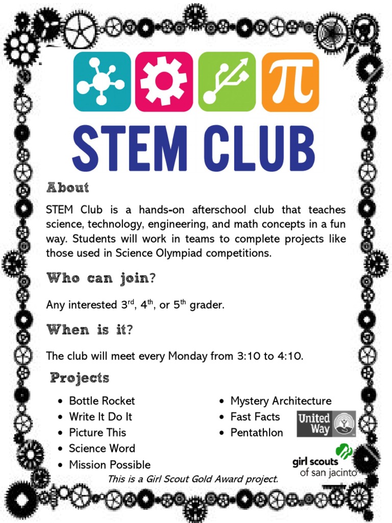 Stem Club Flyer | PDF