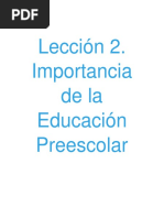 Programa de Educación Preescolar 2011 | PDF