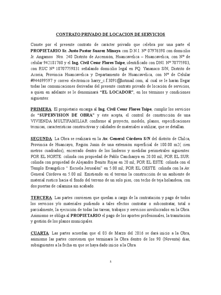 Contrato Construccion Llave en Mano | PDF | Pagos | Propiedad