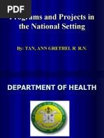 DOH Calendar of Activities | PDF | Cancer | Health Care