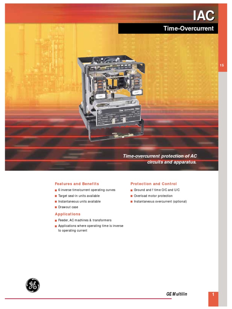 Iac PDF | PDF | Relay | Transformer