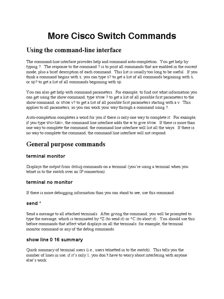 Manual 1 | PDF | Computer Terminal | Command Line Interface