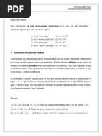 Ecuaciones e Inecuaciones | PDF | Ecuaciones | Matemáticas