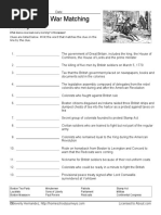 Civil War Causes Worksheet | PDF