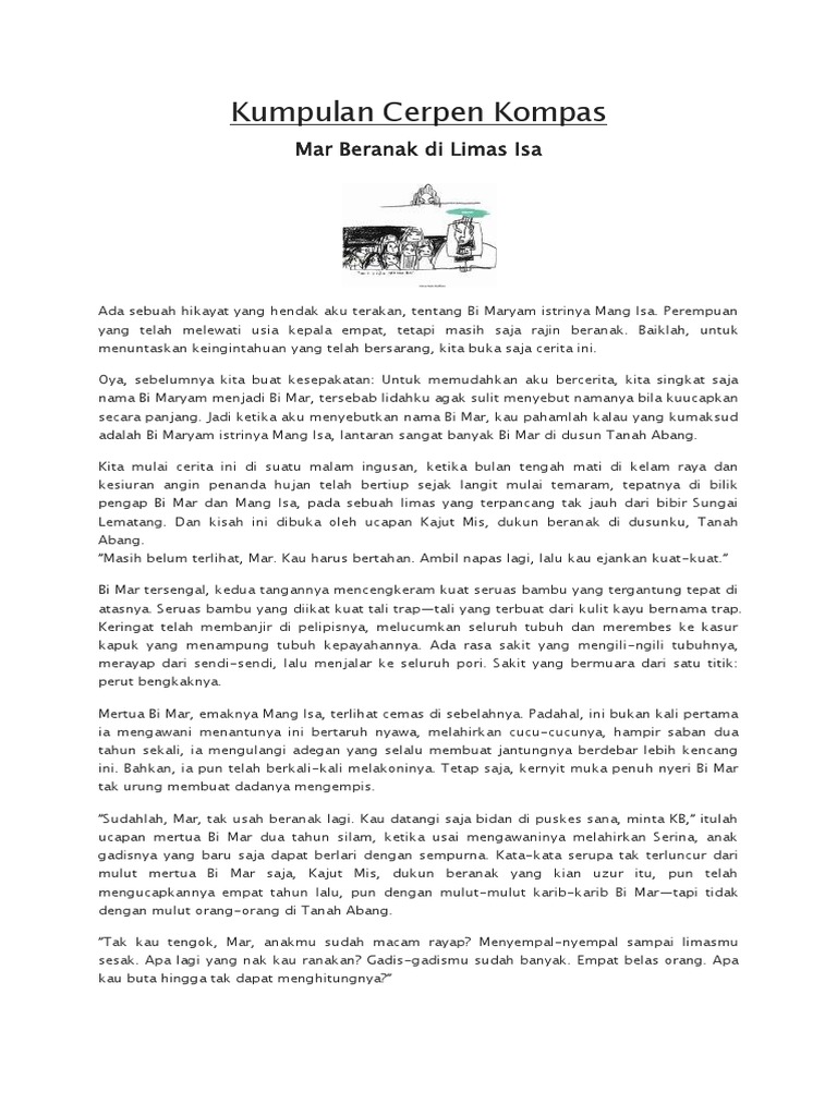 Kumpulan Cerpen Kompas | PDF | Fiksi Misteri, Thriller, & Kejahatan