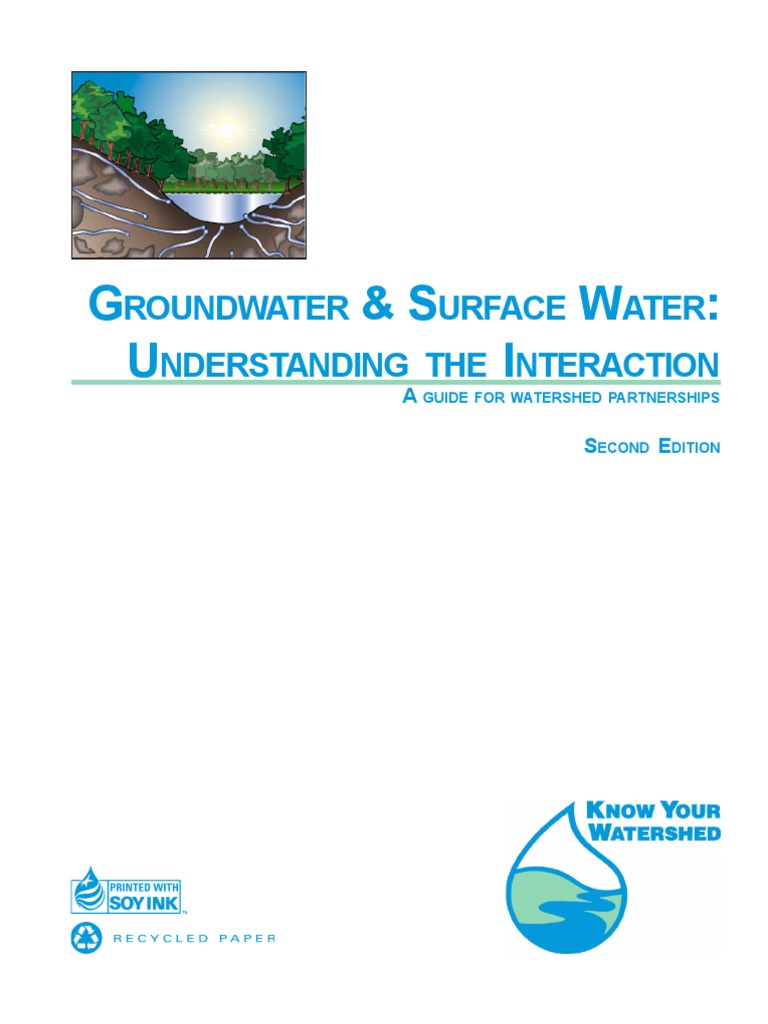 Understanding The Interaction Ground&Surface Water | PDF | Aquifer ...