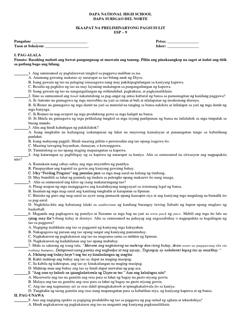 Esp 9 | PDF