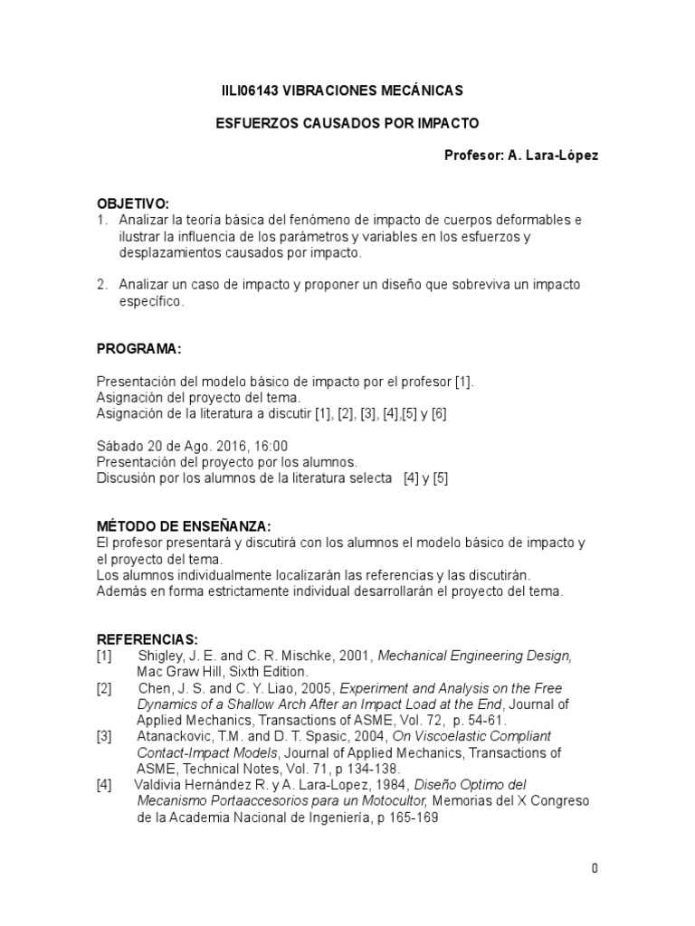Fuerzas de Impacto | PDF | Ingeniería | Naturaleza