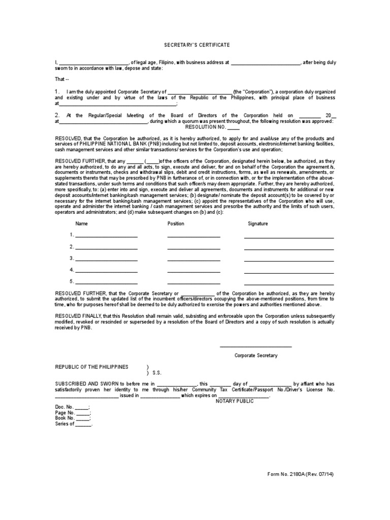 Sec Cert PNB | PDF | Banks | Government Information